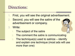 An understanding on what satire is and importance | PPT