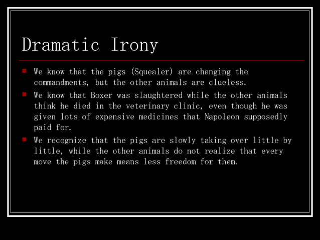 Satire in Animal Farm