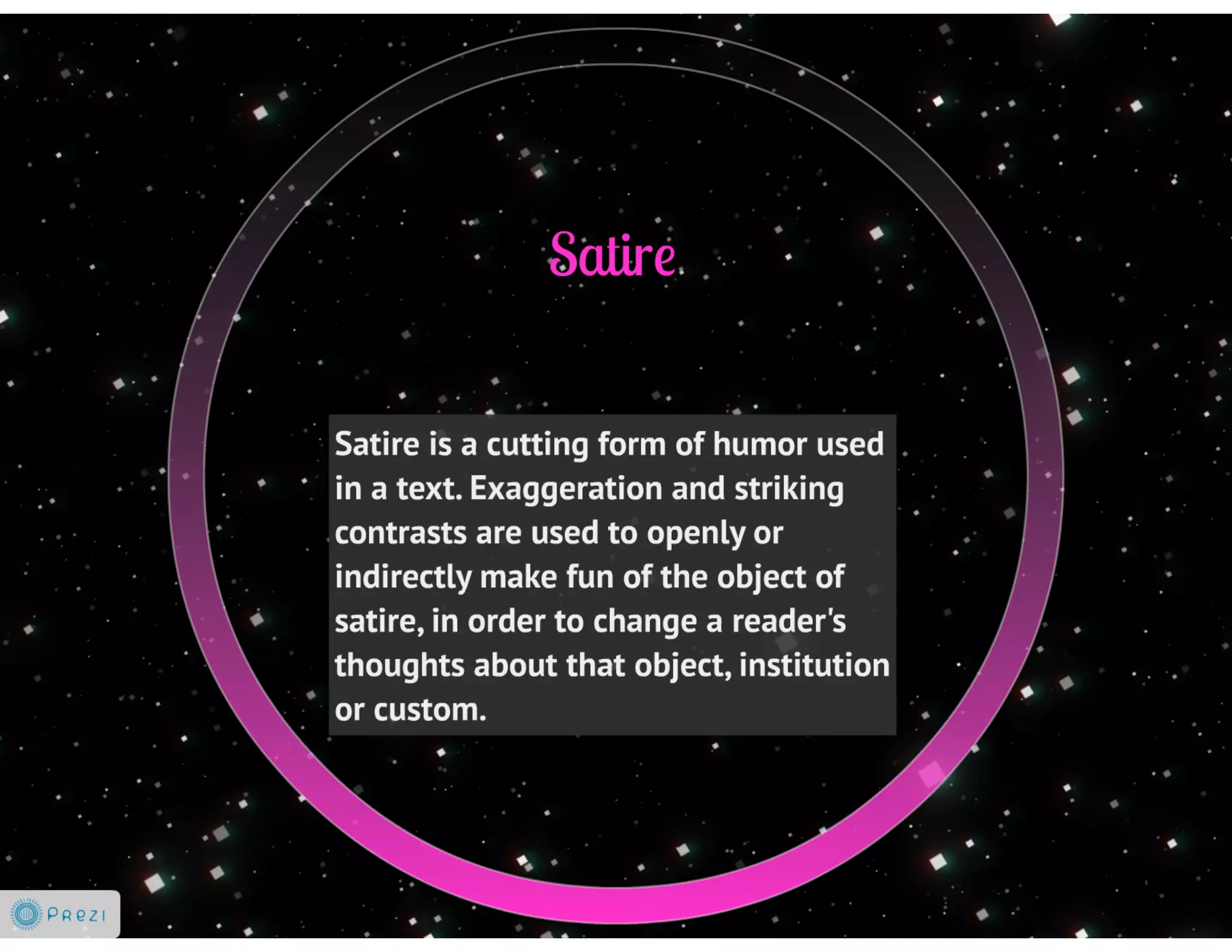 Satire, irony and parody | PPT