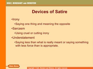 Satire+ppt | PPT