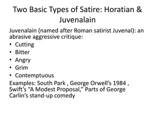 What is Satire? | PPT