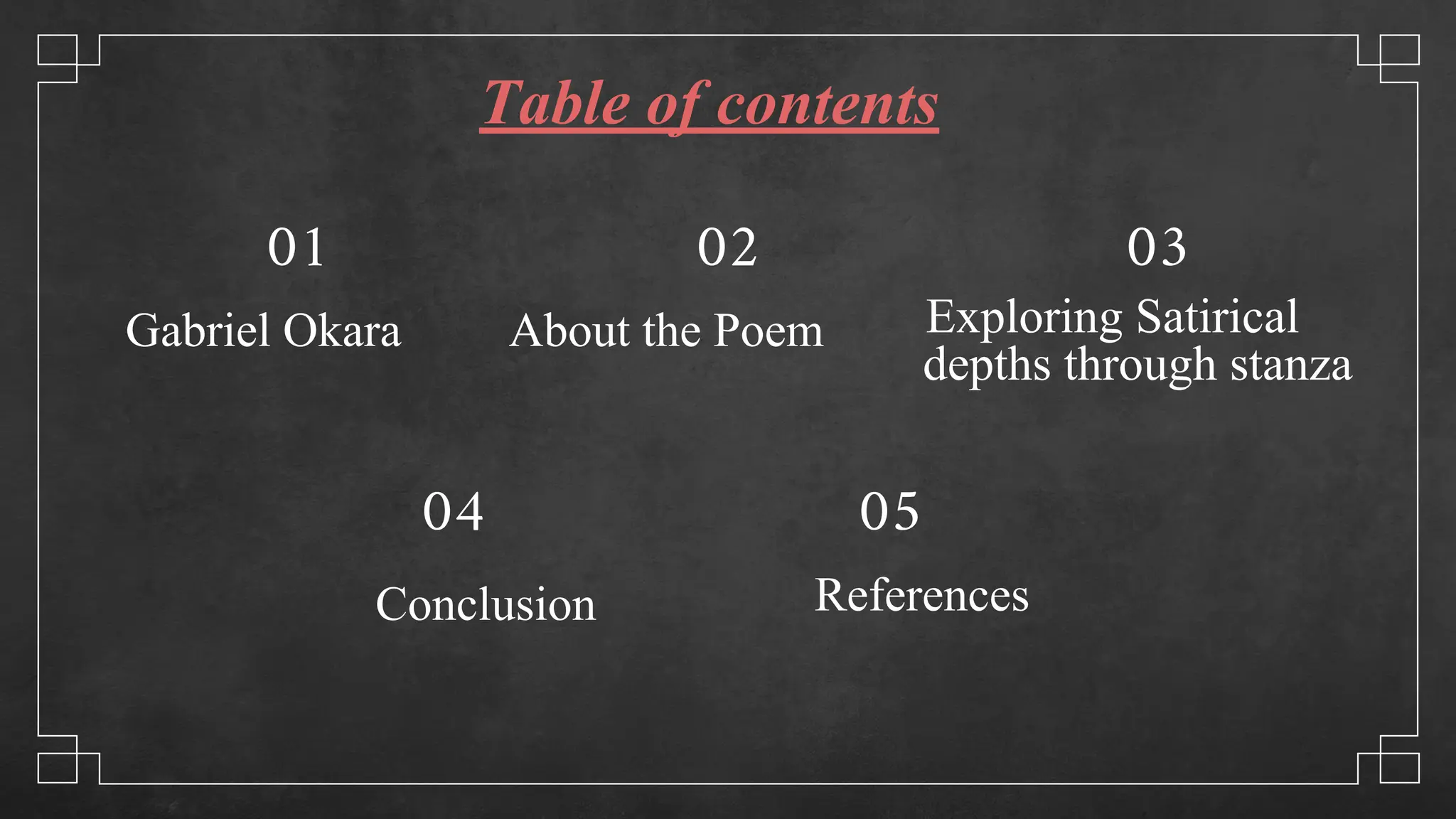 Satirical Depths - A Study of Gabriel Okara's Poem - 'You Laughed and ...