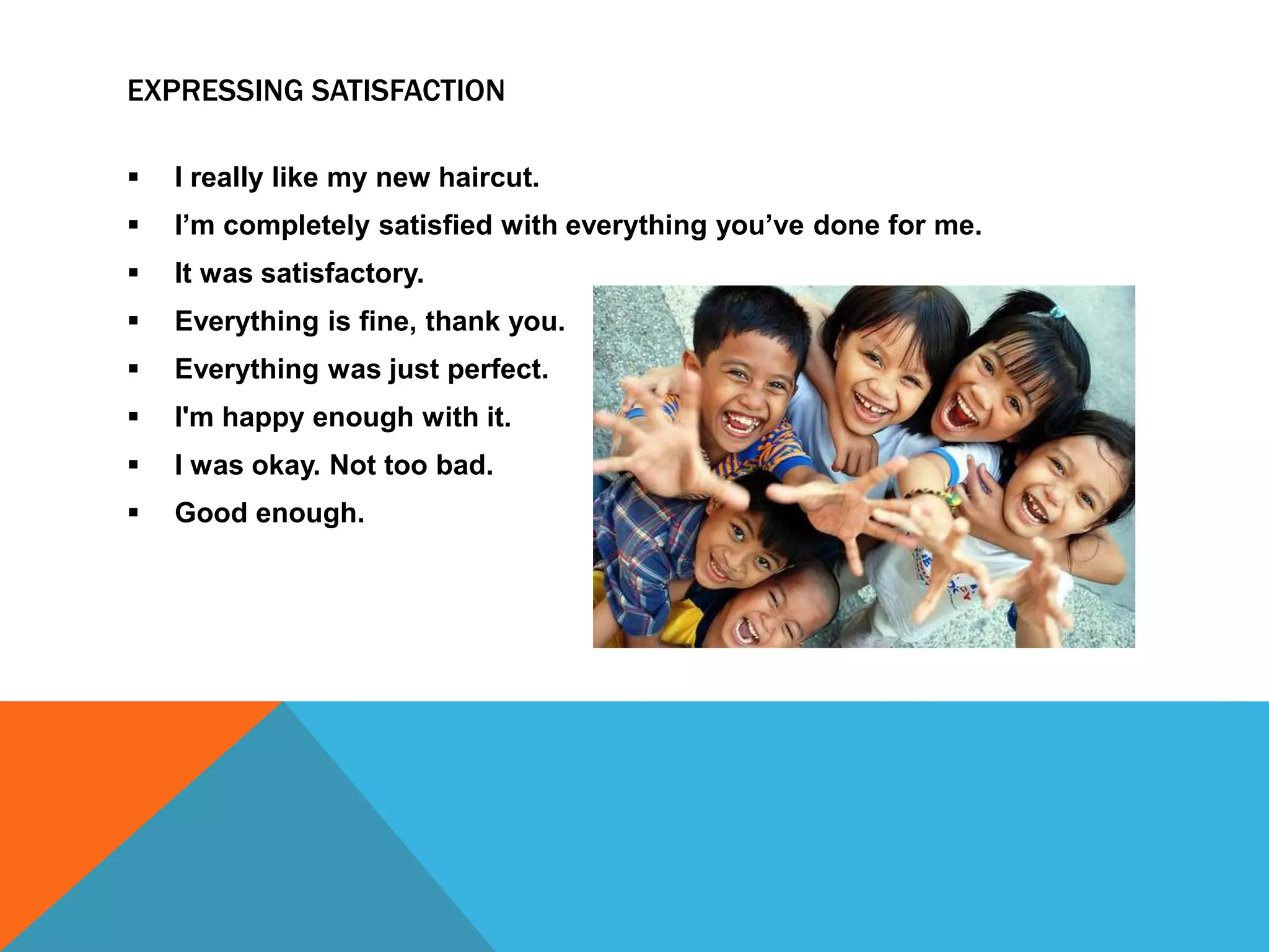 Satisfaction & disssatisfaction | PPTX