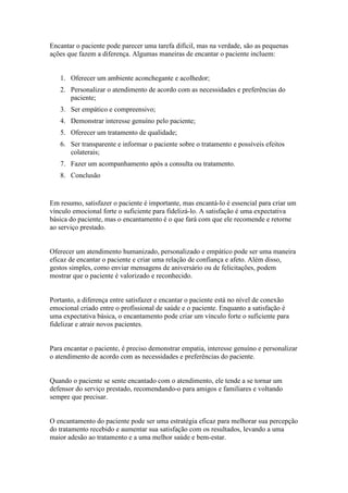 Satisfazer ou encantar o paciente - Qual a diferença.docx.pdf