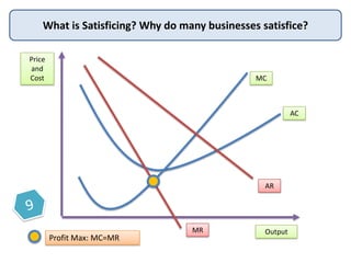 Satisficing & Profitability Factors | PPTX