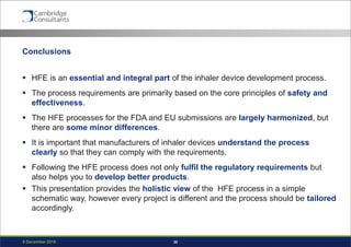 Satisfying us and eu human factors requirements for inhaler devices | PPT