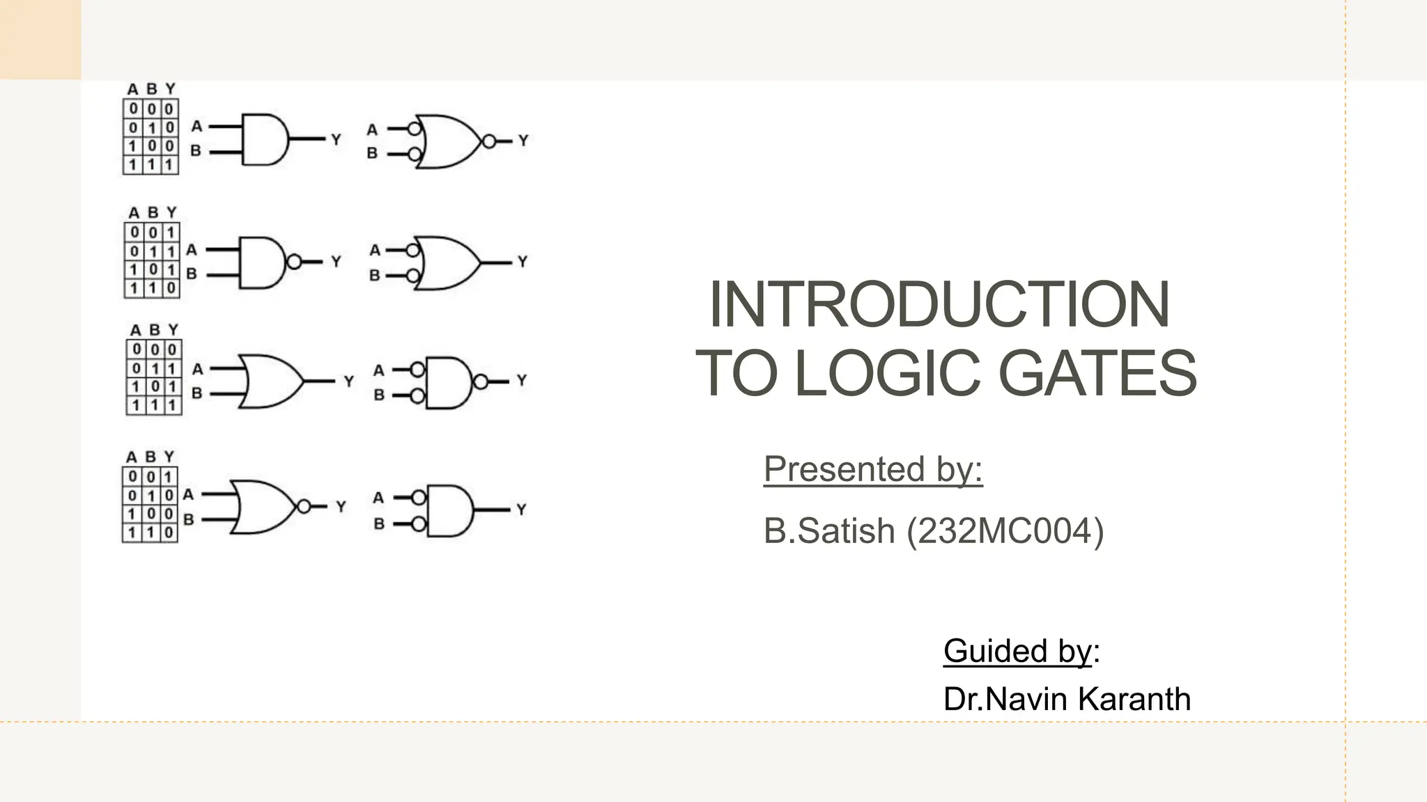 logic gates | PPT