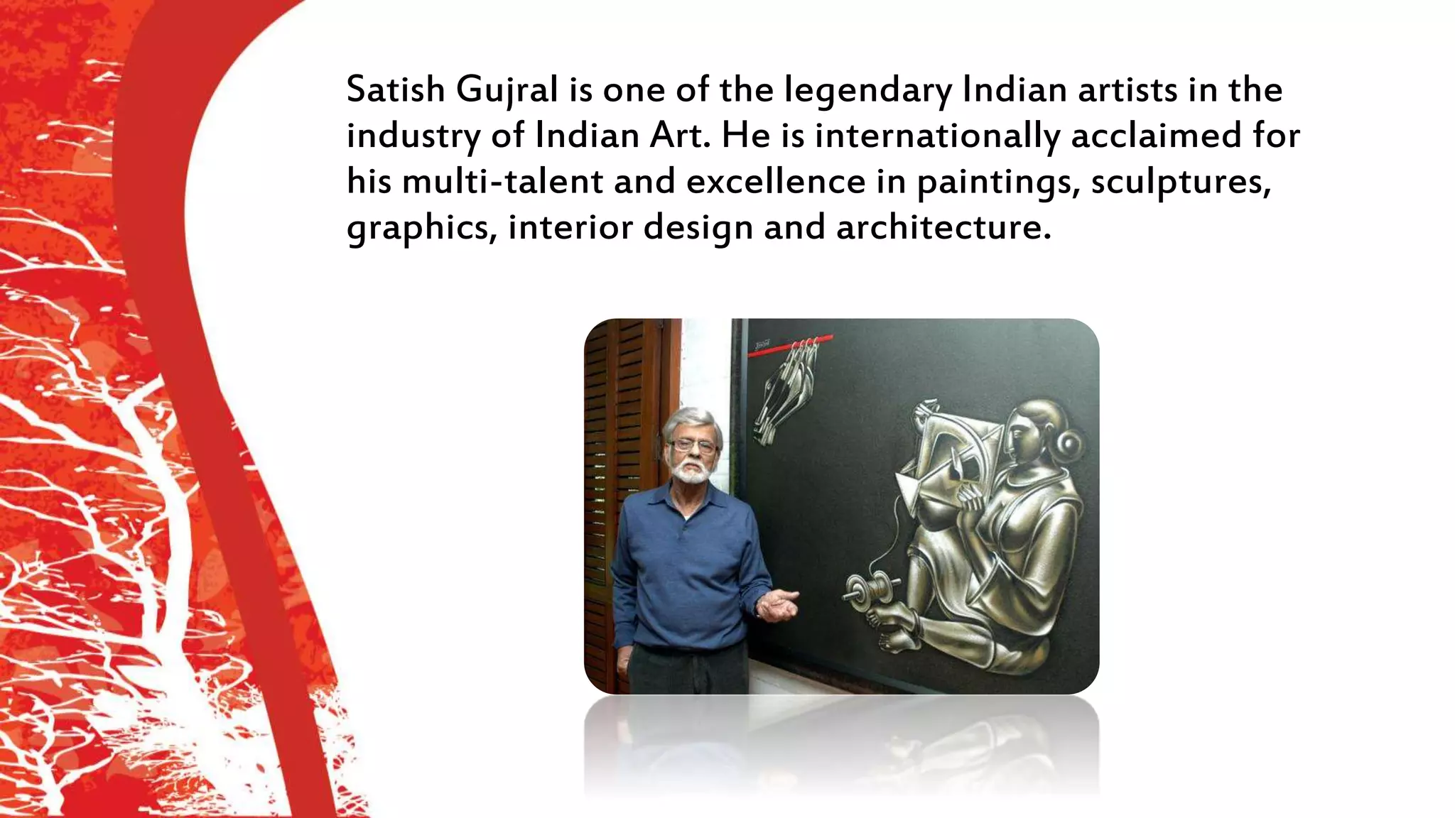 Satish Gujral and his Famous Paintings | PPTX