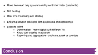 Managing Smart Meter with DataStax DSE | PDF