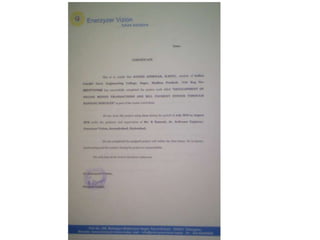 Satish training ppt | PPT