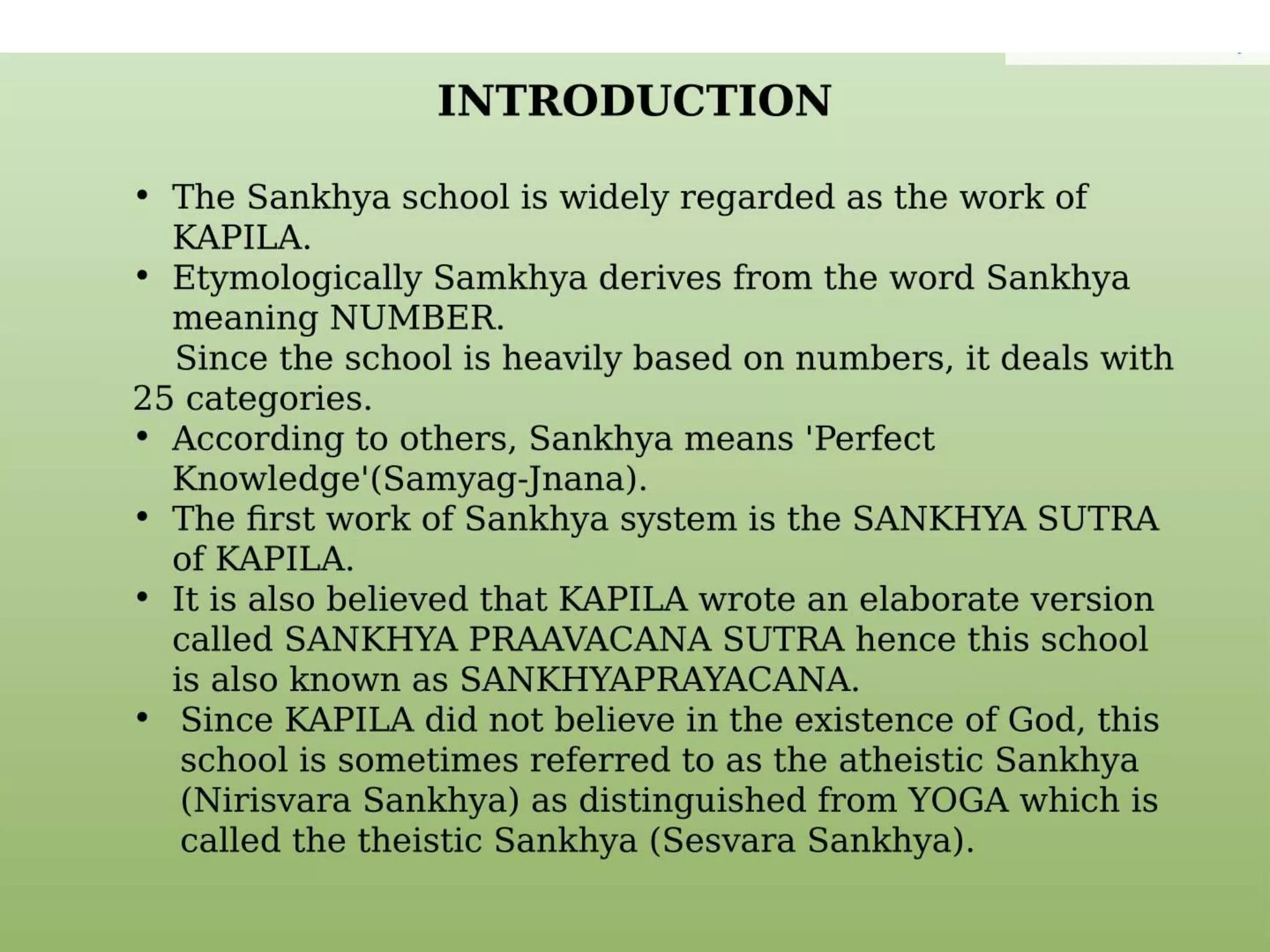 Satkarya vada of Sankhya.pptx