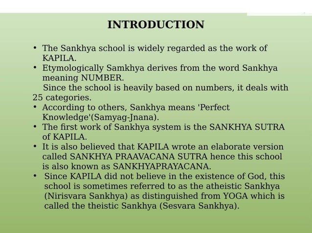 Satkarya vada of Sankhya.pptx