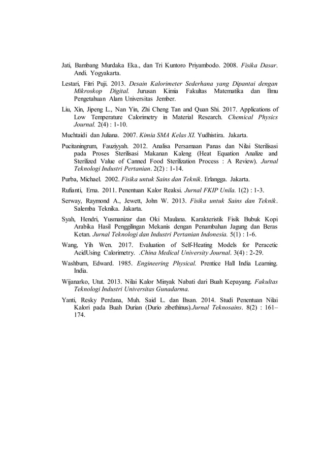 Satop acara 2 penentuan panas spesifik bahan | DOCX