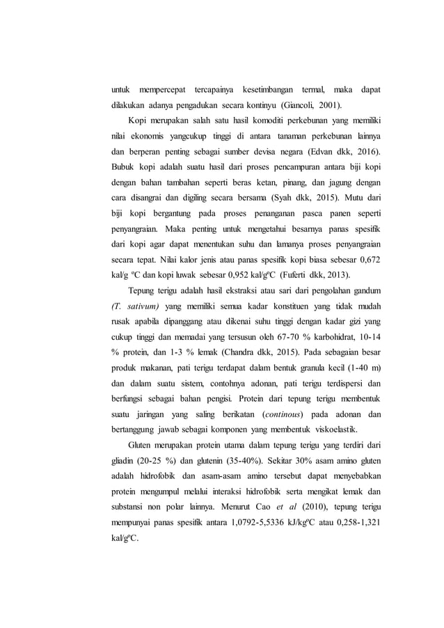 Satop acara 2 penentuan panas spesifik bahan | DOCX