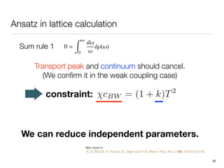 Exact Sum Rules for Vector Channel at Finite Temperature and its Applications in Lattice QCD ...