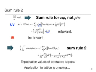 Exact Sum Rules for Vector Channel at Finite Temperature and its Applications in Lattice QCD ...