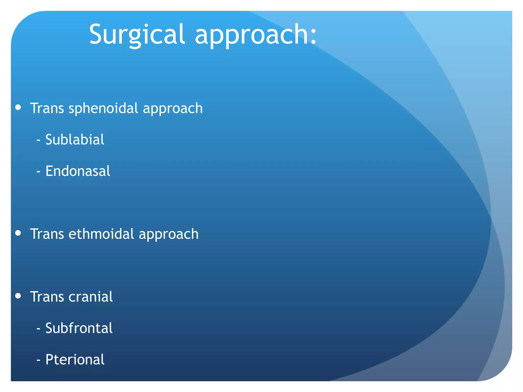 Anesthesia management for pituitary tumor | PPT
