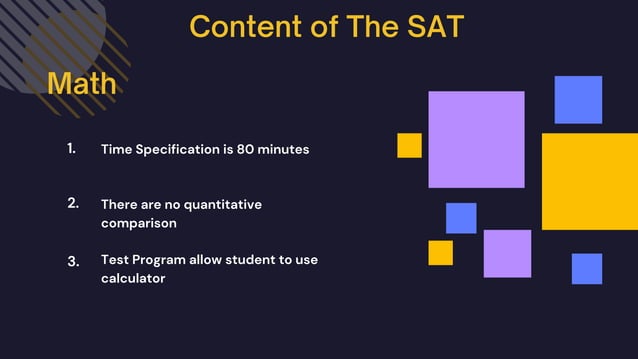SAT PPT | PPTX | Standardized Testing | Educational Assessment