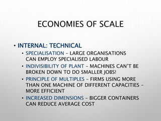 Kind ofEconomics and diseconomies of scale .ppt