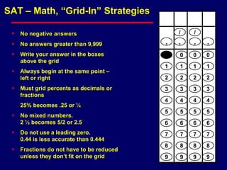 Sat prep act basics | PPTX
