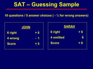 Sat prep act basics | PPTX