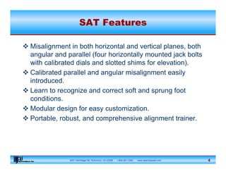 Shaft Alignment Trainer [SAT] presentation | PDF