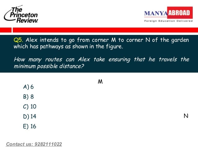 SAT Sample Questions