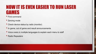 New Laser Tag System "SATR3" | PPTX