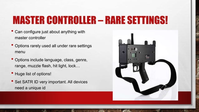 New Laser Tag System "SATR3" | PPTX