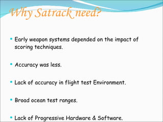Satrack | PPT