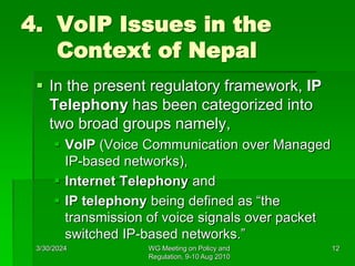 SATRC-WG-PR01-15_Nepal_Policy_and_Regulation_WG_Meeting_August10.ppt