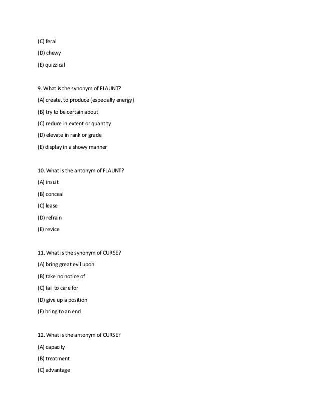 Sat Reading Vocabulary In Context | PDF