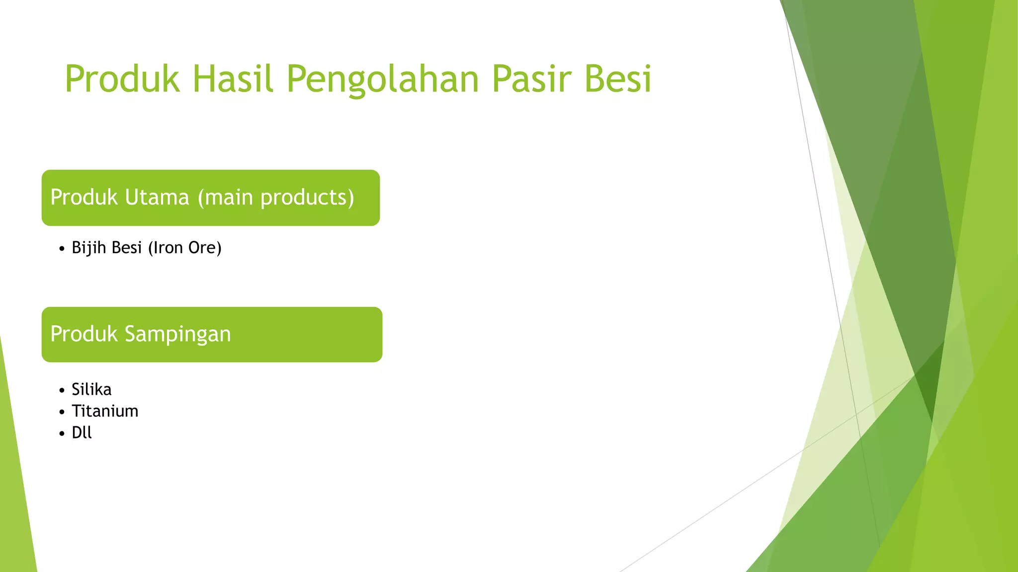 Pertambangan Pasir Besi | PPT