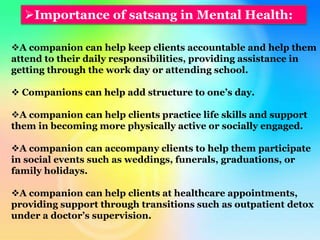 Satsang -Companionship | PPT