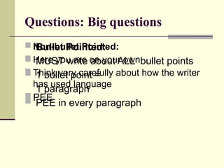 SATs Reading.pptx teacher education handout or ppt | PPTX