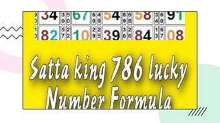 Satta King UP | PPTX