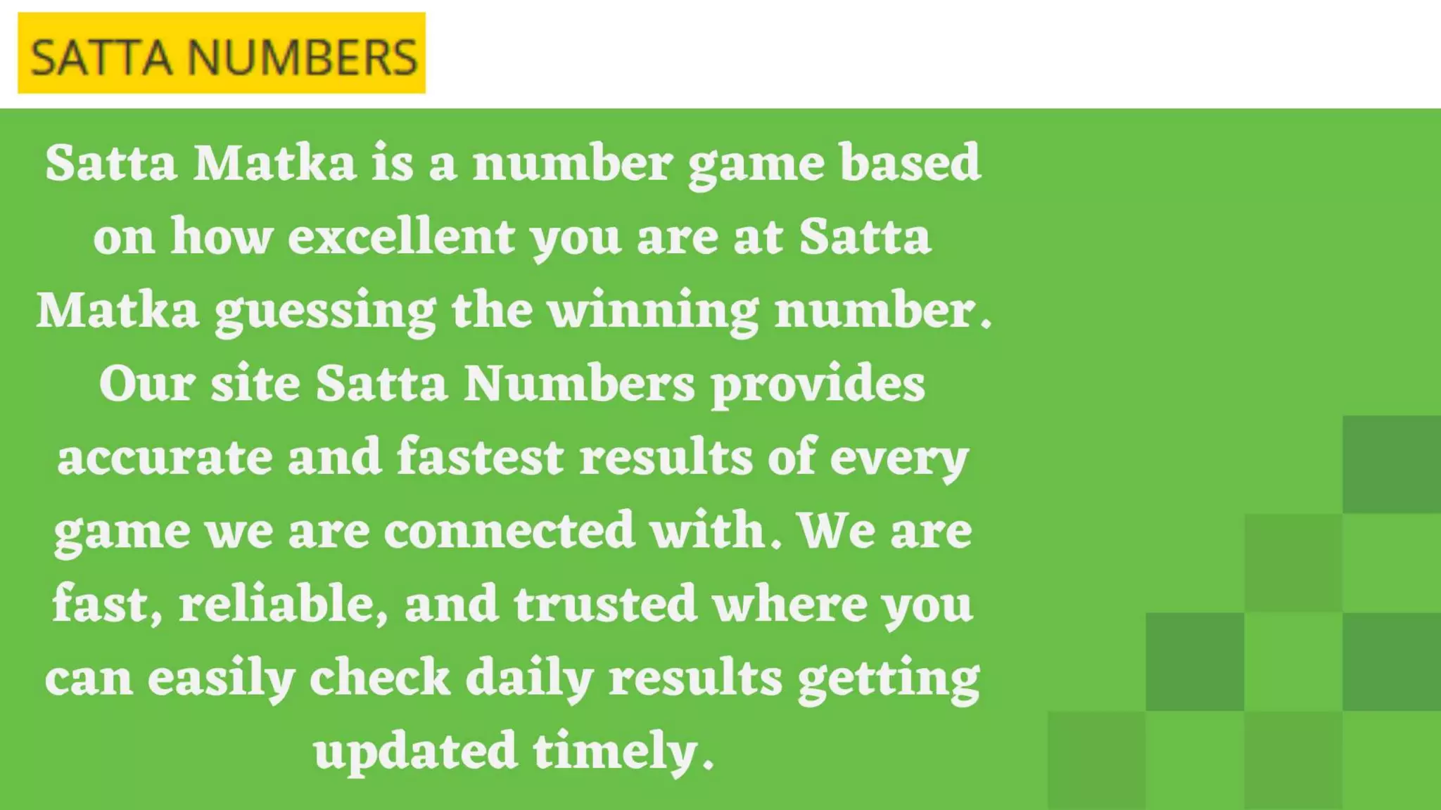 Satta matka guessing | PPT