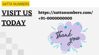 Satta matka guessing | PPT