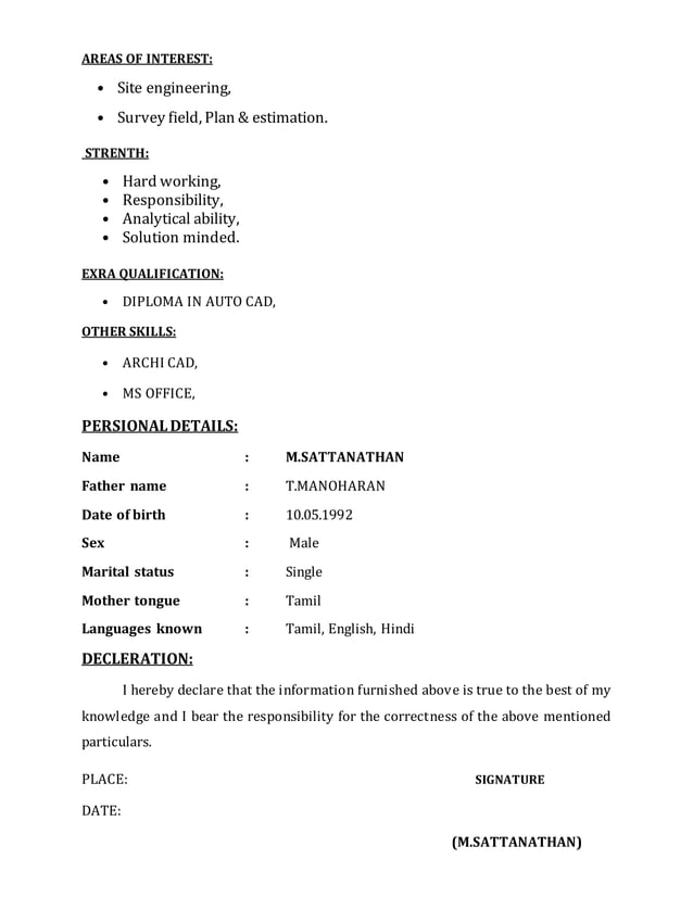 Sattanathan resume 2015 | DOCX