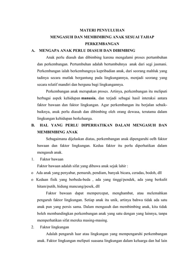 Satuan acara penyuluhan tumbung kembang anak | DOCX