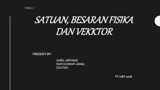 SATUAN, BESARAN FISIKA DAN VEKKTOR.pptx