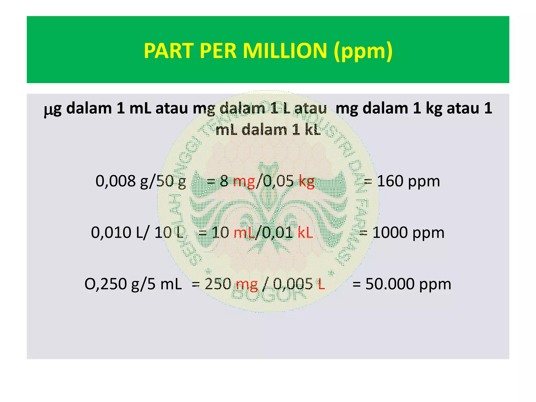 SATUAN DALAM FARMASI PDF SATUAN DALAM FARMASI PDF