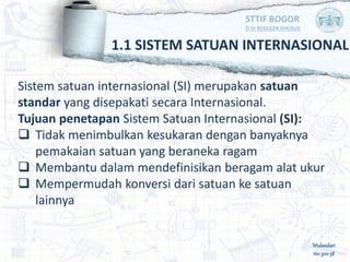 Satuan fisika | PPTX
