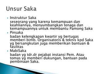 Satuan Karya Gerakan Pramuka (SAKA ).pptx
