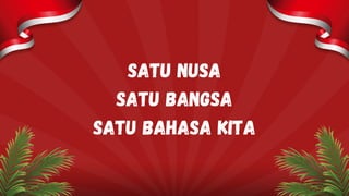 LIRIK SATU NUSA SATU BANGSA KARYA L. MANIK | PDF