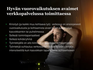 Satu Raappana-Jokinen voimauttava vuorovaikutus verkossa | PDF