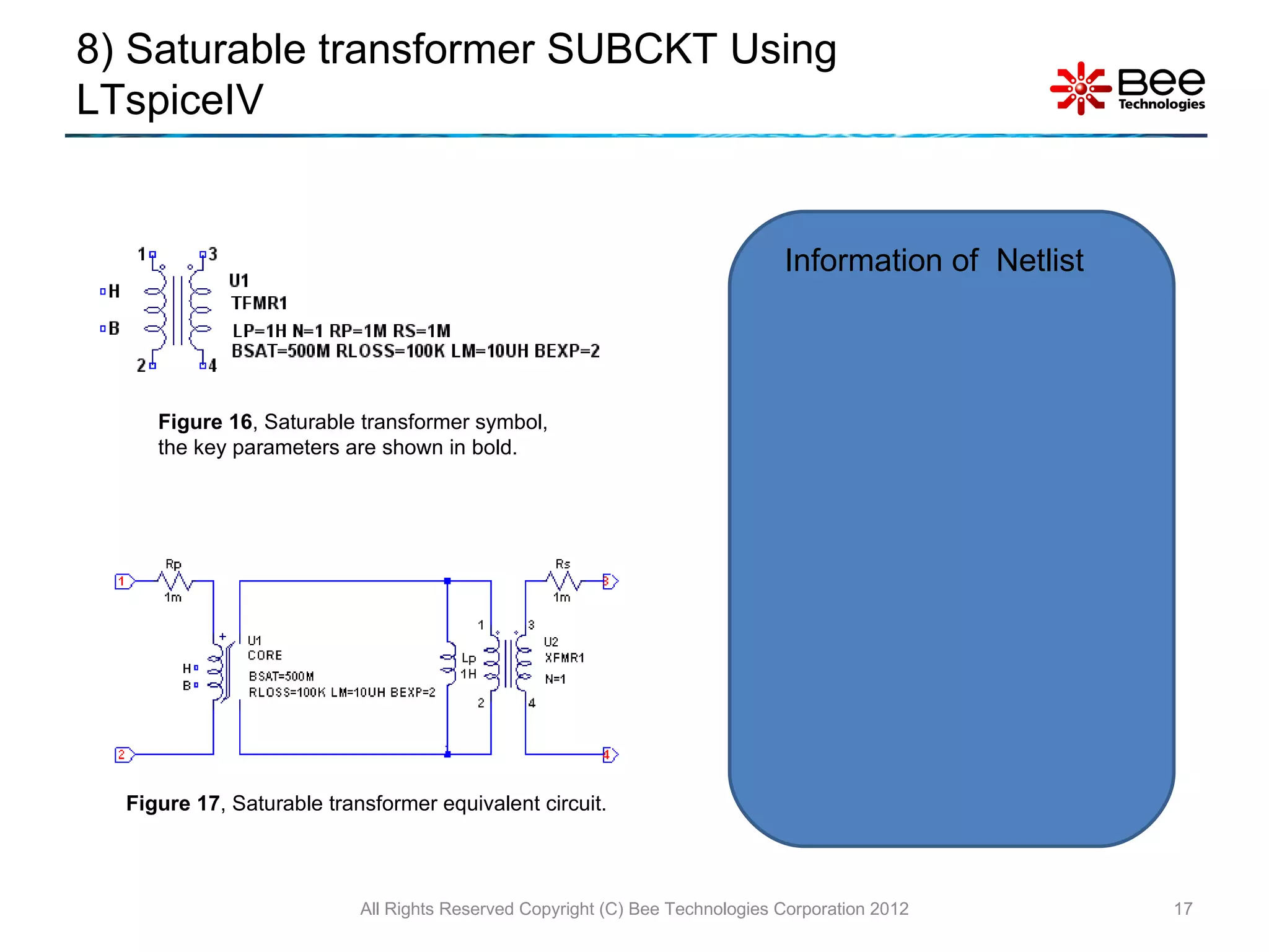Simple Model of Transformer using LTspice | PPT