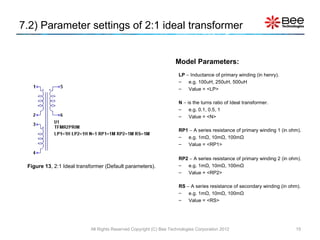 Simple Model of Transformer using LTspice | PPT