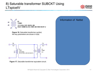 Simple Model of Transformer using LTspice | PPT