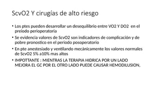 Saturación venosa central.pptx paciente critico | PPTX